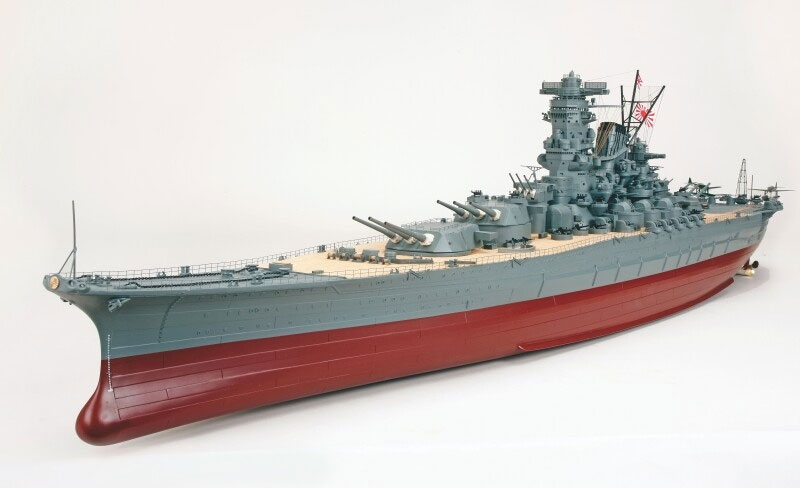 Graupner 1/150 戦艦 大和 塗装済完成品（WP YAMATO M 1/150 Schlachtschiff PREMIUM ...