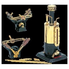 Wilesco D49縦型スチームボイラー＆エンジンセット