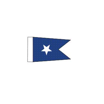 BECC Cotton Flag - USA81 Commodore Broad Pennant