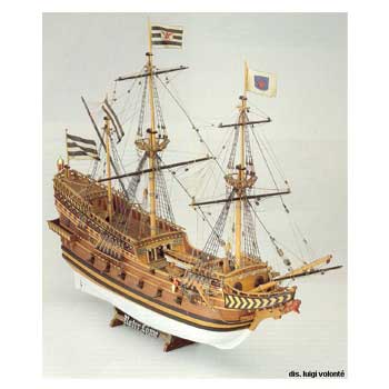 c.mamoli ロートレーベ（Roter Lowe Frigate c.1597） EMM8500