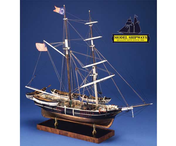 ModelShipways ケイト・コリー（Kate Cory Whaling Brig Solid Hull, 1:64 Scale） MS2031