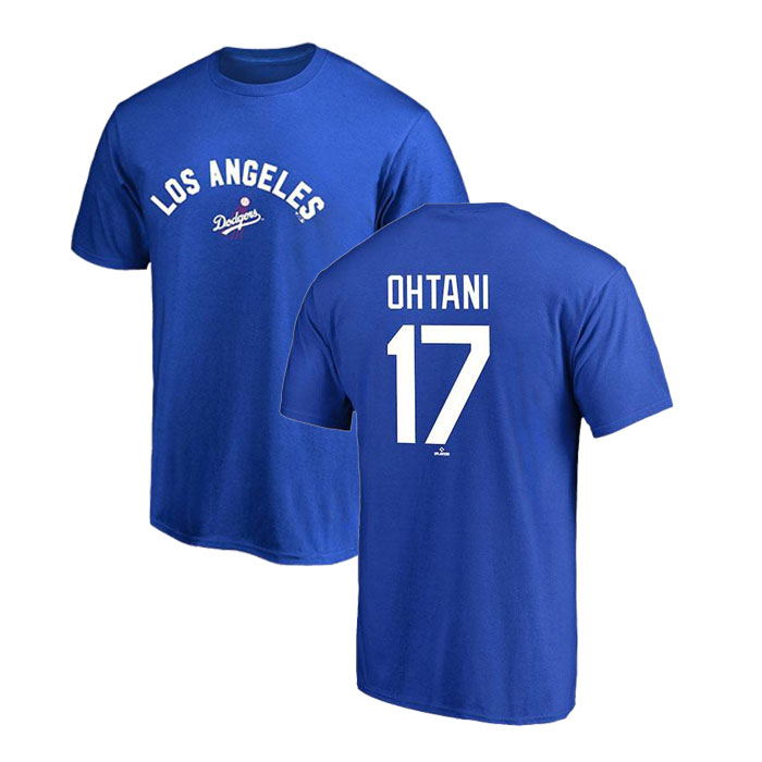 ファナティクス Fanatics Los Angeles Dodgers Shohei Otani Name T-shirt BLU ...