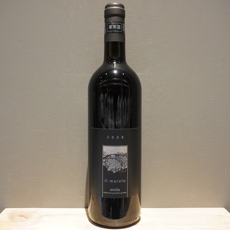 イル・マイオーロ エミリア・ロッソ 黒ラベル 2008 赤 750ml Il Maiolo Emilia Rosso 2008 | ワイン種類 ...