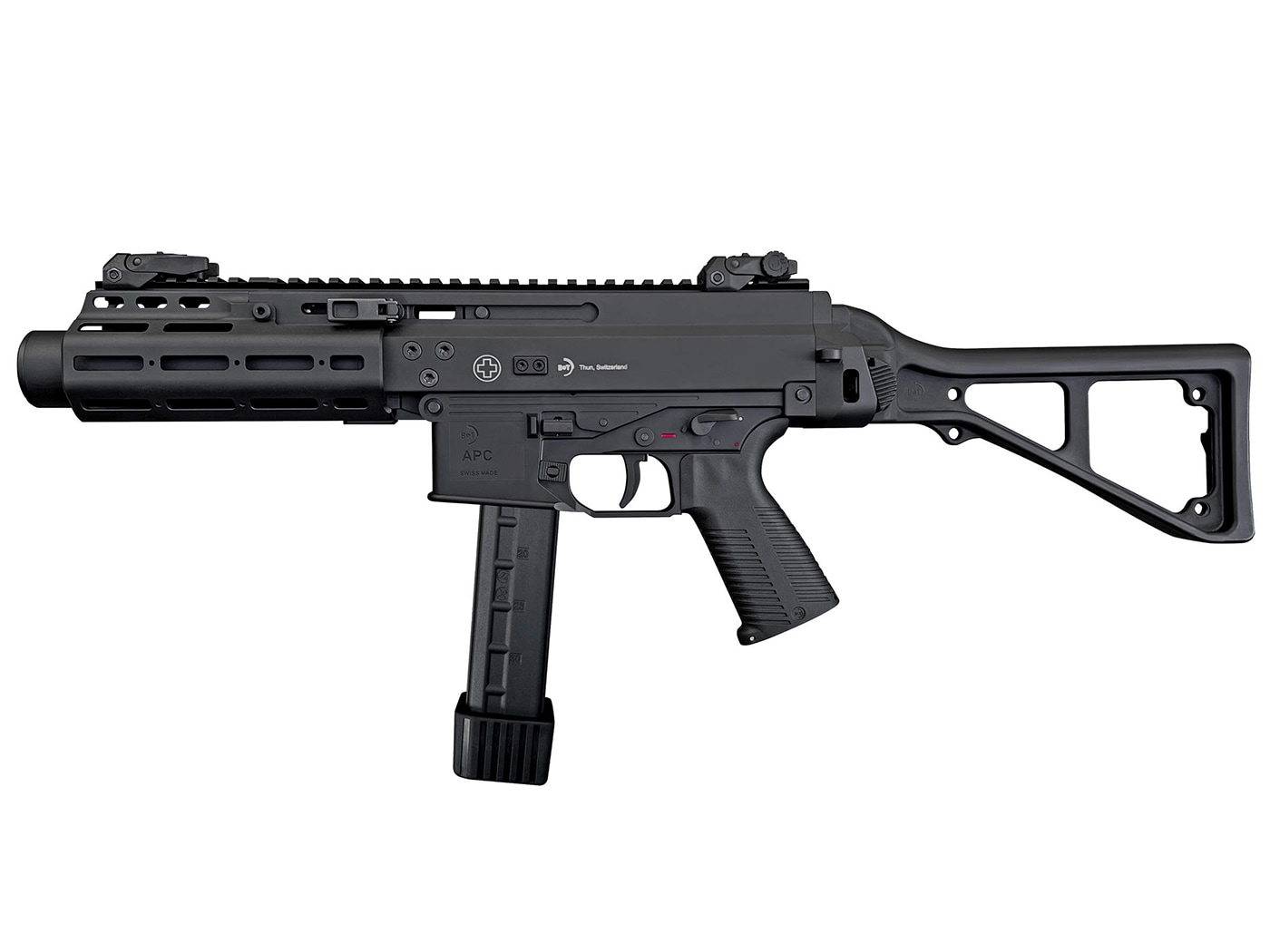 B&T Air APC9 SD Compact GBB CO2ガスガン (Black) | B&T Air APC9 GBBシリーズ ...