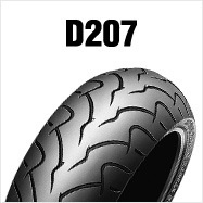 送料無料！【バイク用リアタイヤ ラジアルタイヤ】DUNLOP D207 180/55ZR18 [74W] TLダンロップ・D207・リア用 ...