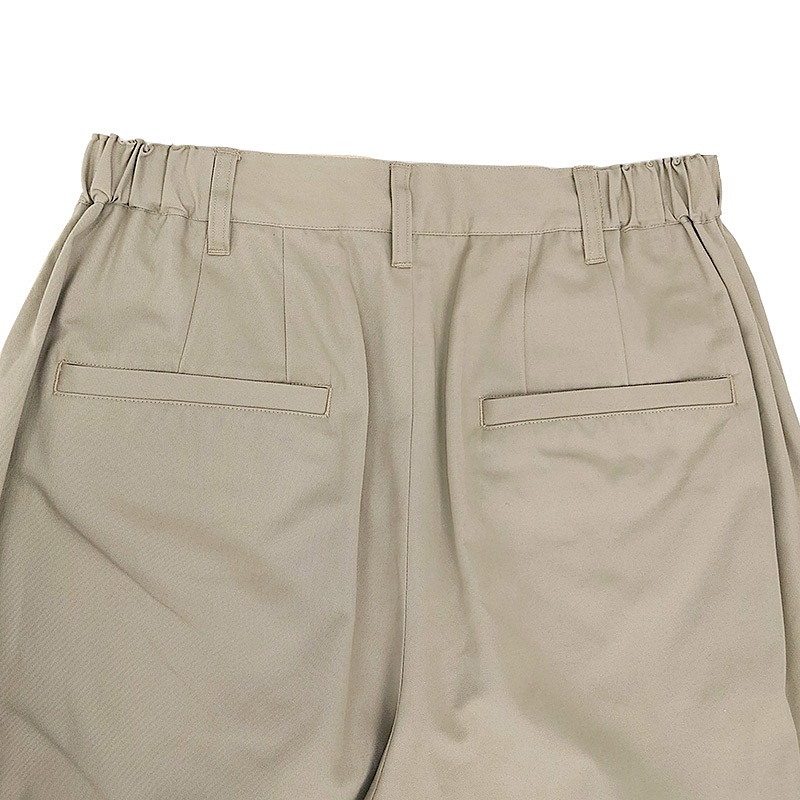 セット SETTO TWILL TACK PANTS 20コーマツイル タックパンツ ワイドストレート STPT0023-5S フリーサイズ ...
