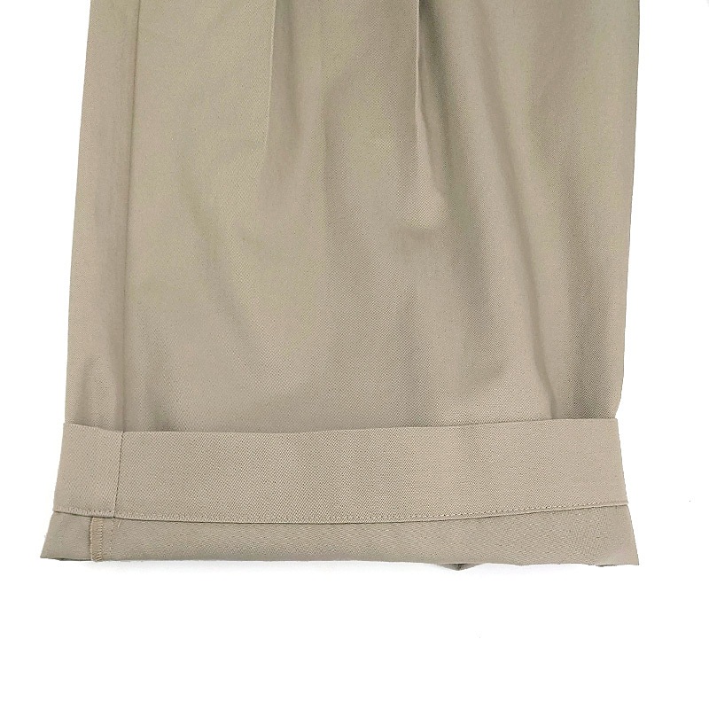 セット SETTO TWILL TACK PANTS 20コーマツイル タックパンツ ワイドストレート STPT0023-5S フリーサイズ ...
