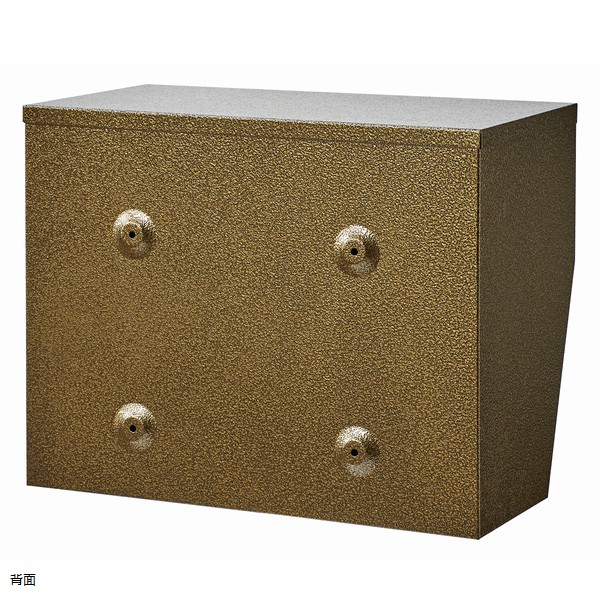 郵便ポスト 壁掛けポスト （ハンマートーン） ブロンズ (S24-0521-BZ) │ ウッドデッキ専門店リーベ