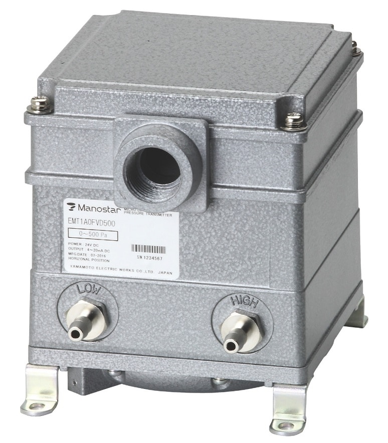 EMT1（屋内防滴形） 2線式4～20mA DC | 微差圧伝送器,マノスタートランスミッタEMT1 | マノスター販売オンラインショップ