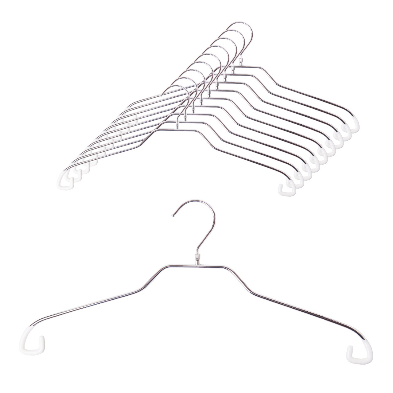 オプティクローム シルエット41 10P ホワイト | ドイツ製マワハンガー 公式オンラインショップ - MAWA