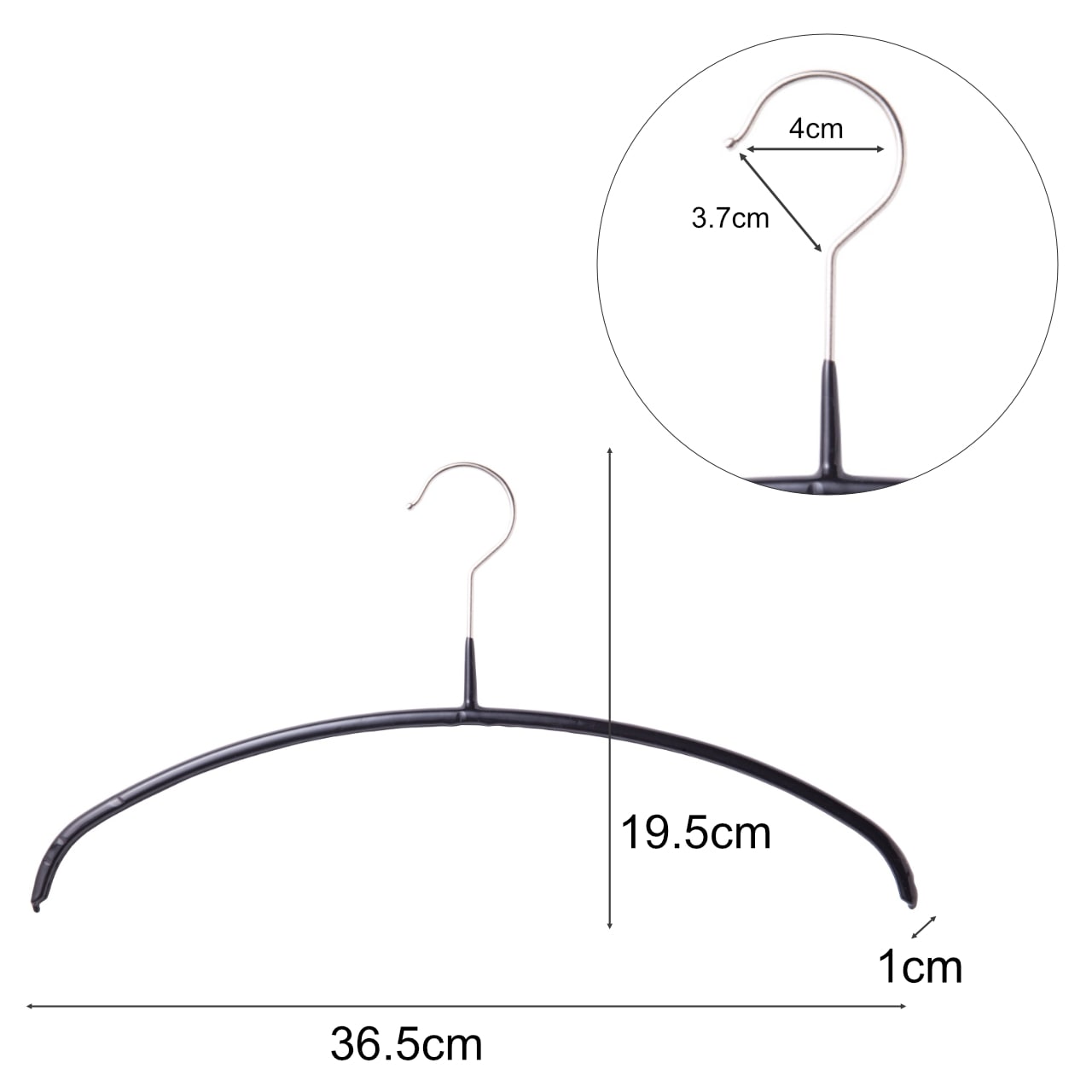 エコノミック36 10P ブラック | ドイツ製マワハンガー 公式オンラインショップ - MAWA