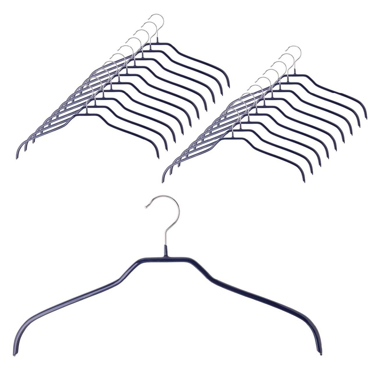 シルエット41 20P ダークブルー | ドイツ製マワハンガー 公式オンラインショップ - MAWA