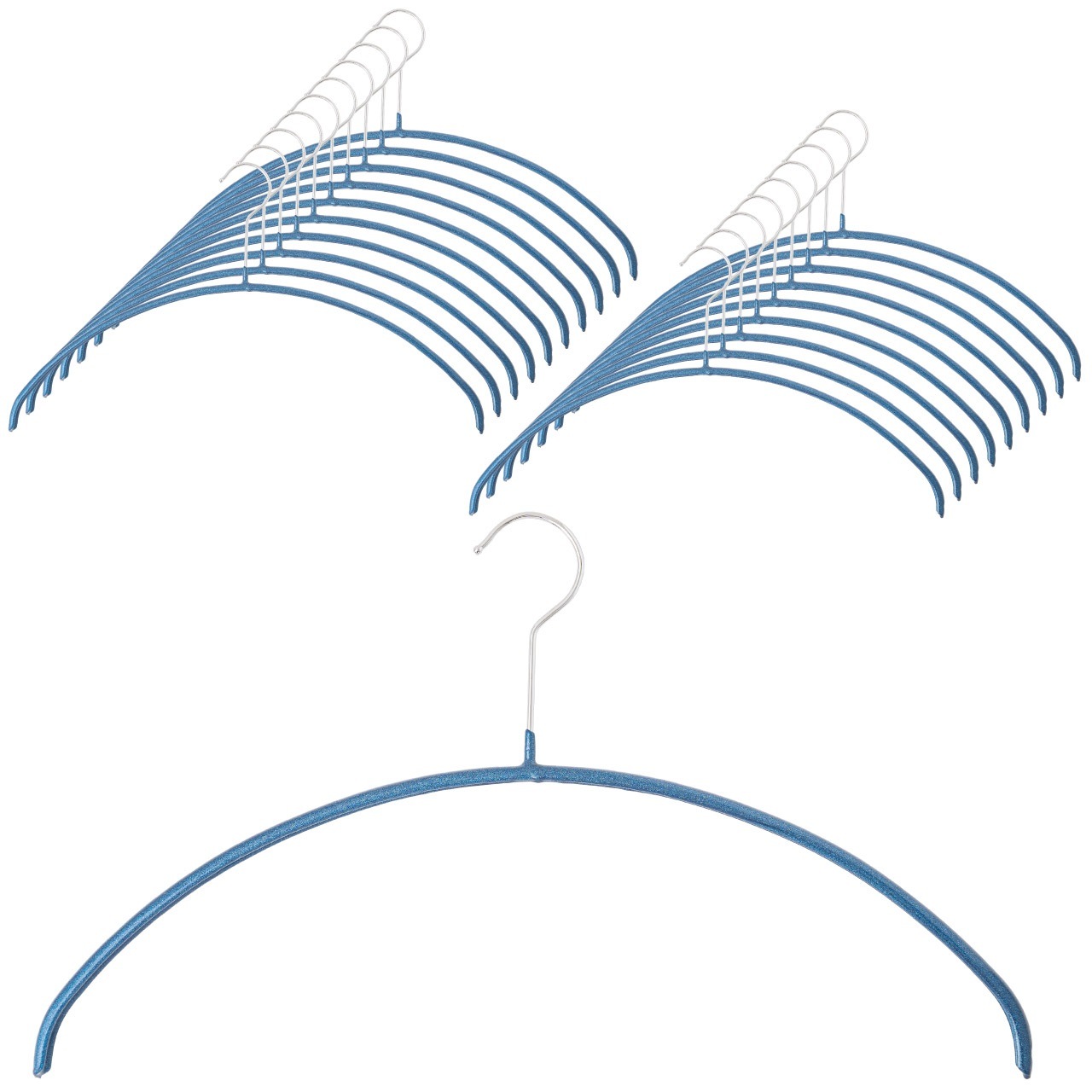 【4月入荷予定】ミヤビエコノミック40 20P グリッターダークブルー | ドイツ製マワハンガー 公式オンラインショップ - MAWA