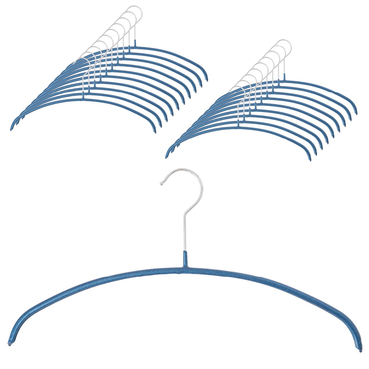 ミヤビエコノミック36 20P グリッターダークブルー | ドイツ製マワハンガー 公式オンラインショップ - MAWA