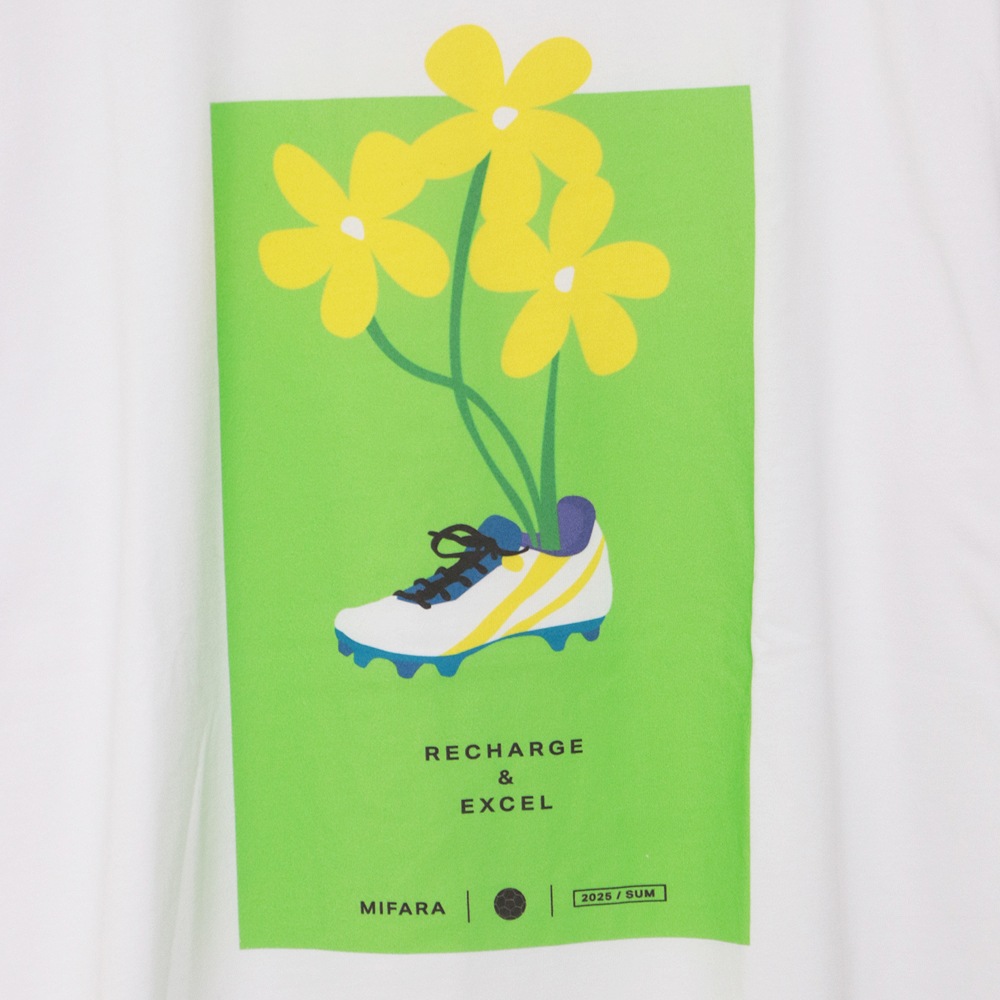 Recharge & Excel Bloom Tee （MF25-15） | TOPS | MIFARA official online store