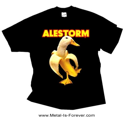 ALESTORM -エイルストーム- BANANA DUCK 「バナナ・ダック」 Tシャツ｜メタルTシャツ専門店 METAL IS FOREVER