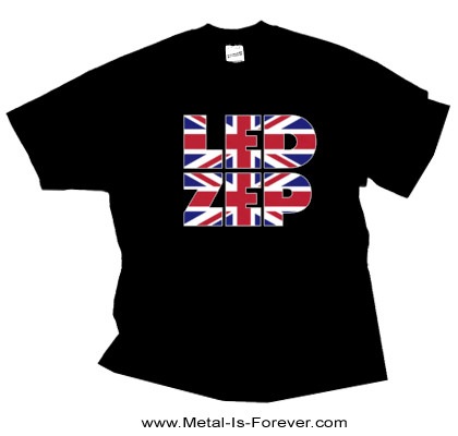 LED ZEPPELIN (レッド・ツェッペリン) UNION JACK TYPE 「ユニオン・ジャック・タイプ」 Tシャツ｜メタルTシャツ ...