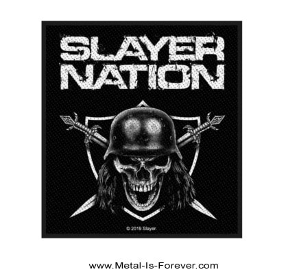 SLAYER (スレイヤー) Slayer Nation 「スレイヤー・ネイション」 ワッペン｜メタルTシャツ専門店 METAL IS FOREVER