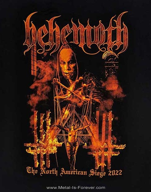 BEHEMOTH (ベヒーモス) North American Tour '22 Puppet Master 「2022年北米ツアー・パペット ...