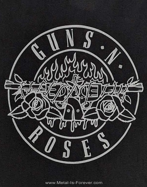 GUNS N' ROSES (ガンズ・アンド・ローゼズ) Classic Bullet Mono 「クラシック・ブレット・モノ」 Tシャツ ...