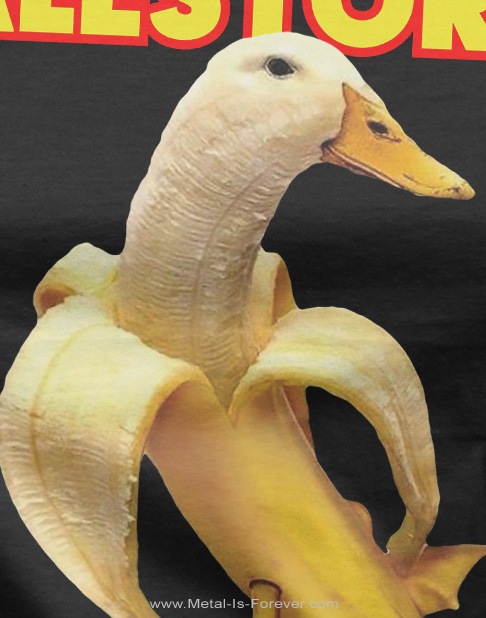 ALESTORM -エイルストーム- BANANA DUCK 「バナナ・ダック」 レディースTシャツ | メタルTシャツショップMETAL ...