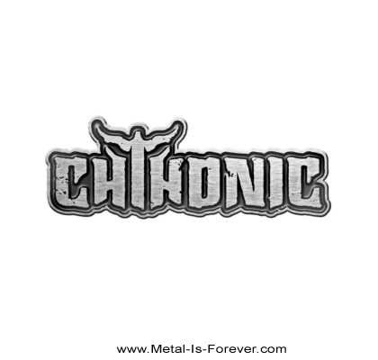 CHTHONIC (ソニック/閃靈樂團) LOGO 「ロゴ」 ピンバッジ｜メタルTシャツ専門店 METAL IS FOREVER