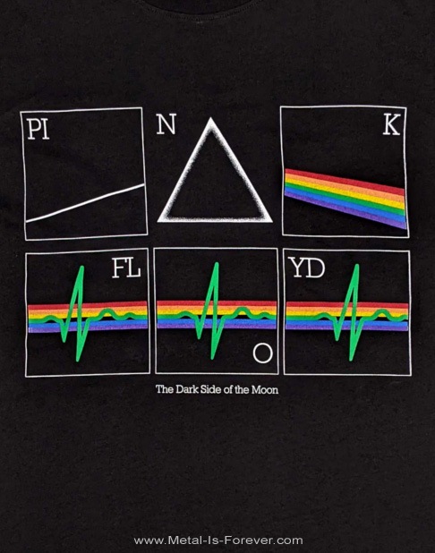 PINK FLOYD (ピンク・フロイド) Prism Heart Beat 「プリズム・ハート・ビート」 Tシャツ｜メタルTシャツ専門店 ...