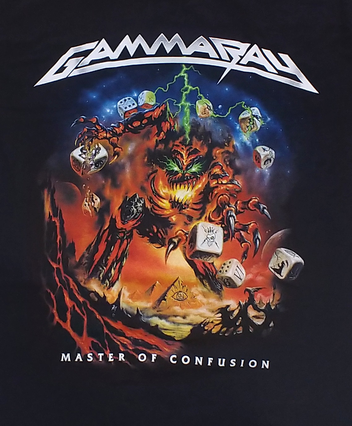 【在庫有り商品】GAMMA RAY -ガンマ・レイ- MASTER OF CONFUSION 「マスター・オブ・コンフュージョン」 Tシャツ ...