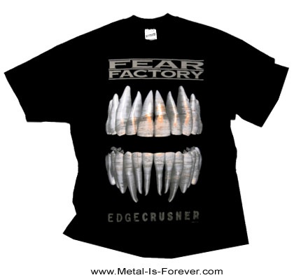 FEAR FACTORY (フィア・ファクトリー) Edgecrusher 「エッジクラッシャー」 Tシャツ｜メタルTシャツ専門店 METAL ...