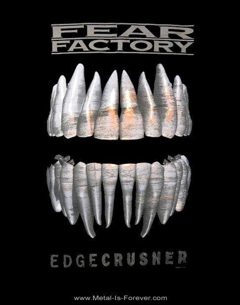 FEAR FACTORY (フィア・ファクトリー) Edgecrusher 「エッジクラッシャー」 Tシャツ｜メタルTシャツ専門店 METAL ...