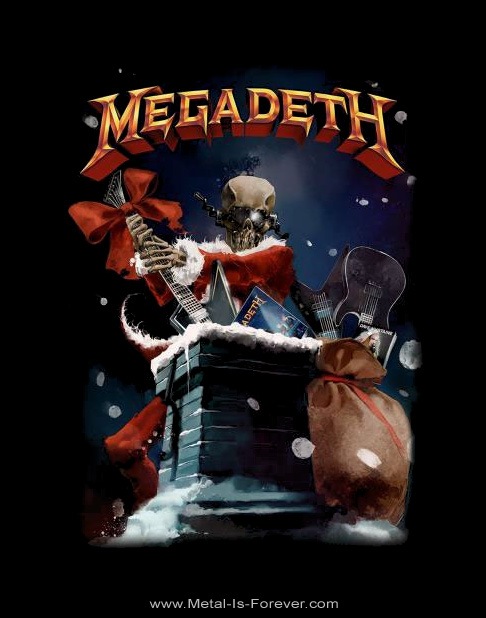 MEGADETH (メガデス) SANTA VIC CHIMNEY 「サンタ・ヴィック・ チムニー」 Tシャツ｜メタルTシャツ専門店 ...