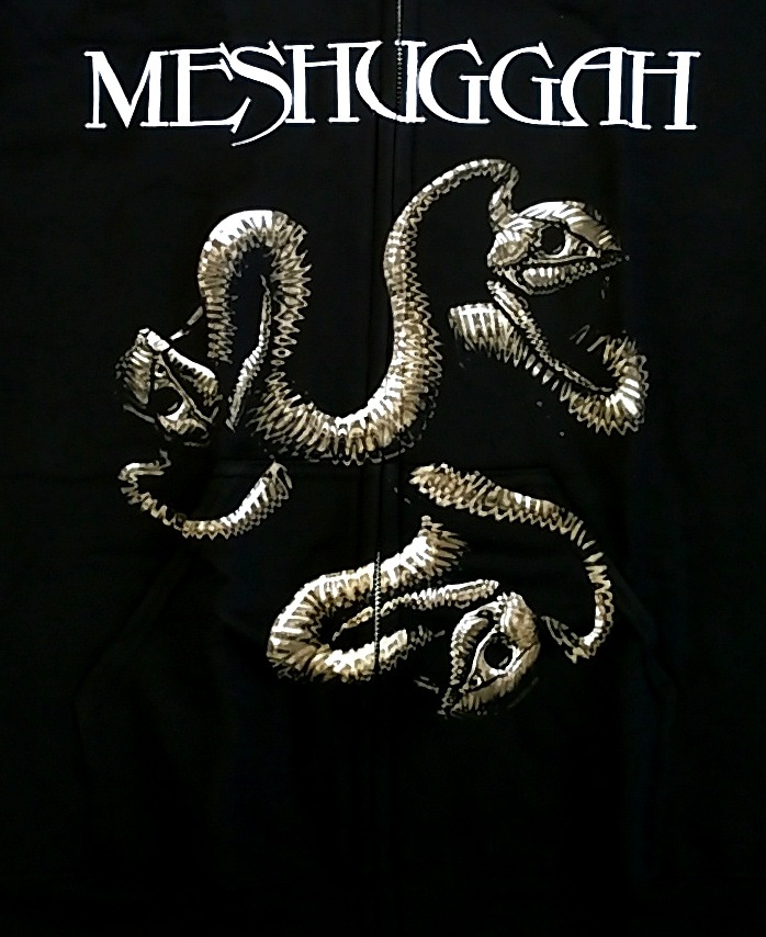 【在庫有り商品】MESHUGGAH -メシュガー- CATCH 33 スネーク パーカー Mサイズ【コレクターズアイテム】｜メタルTシャツ専門 ...