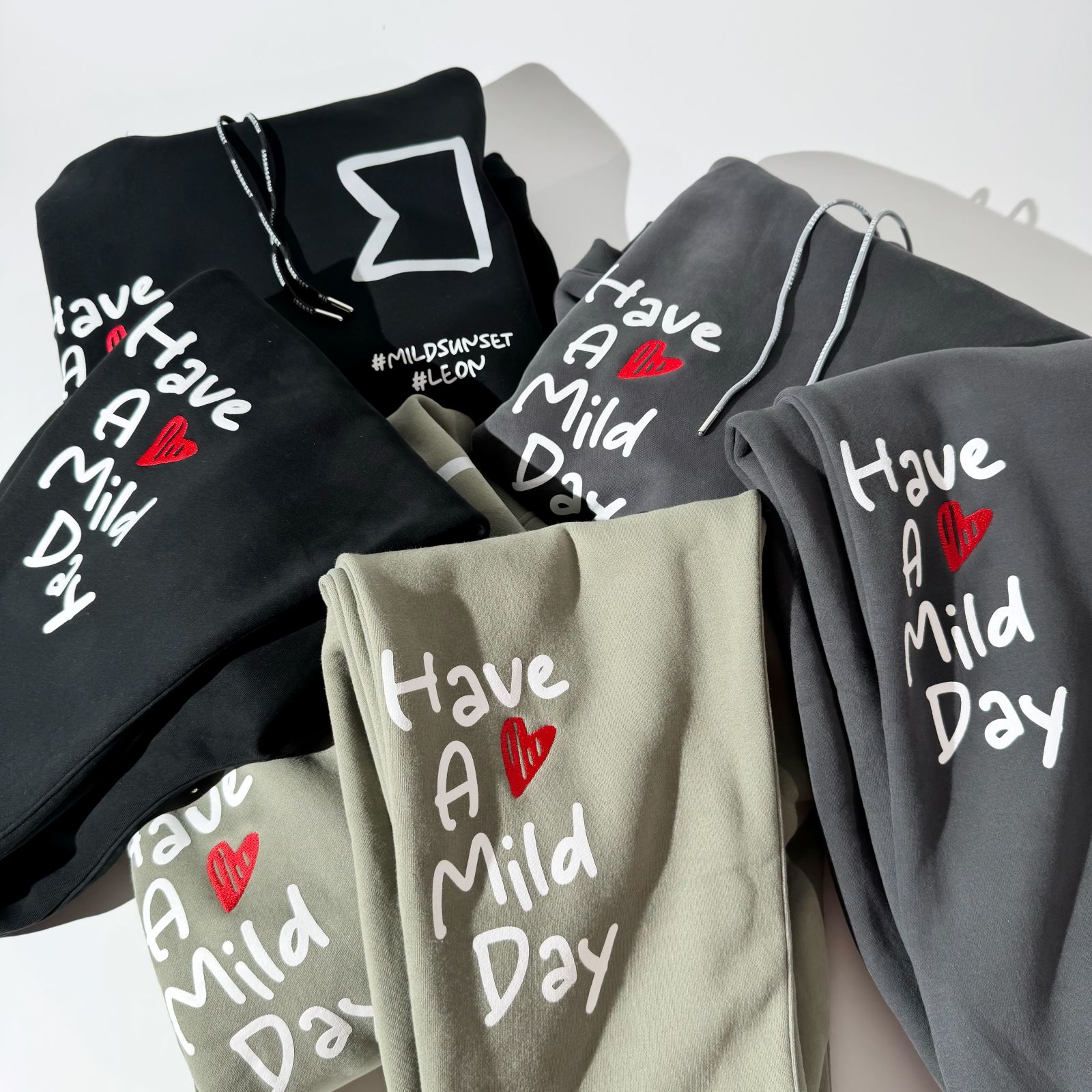 "Have A Mild Day" Sweat Pants | 新着商品 | MILDSUNSET