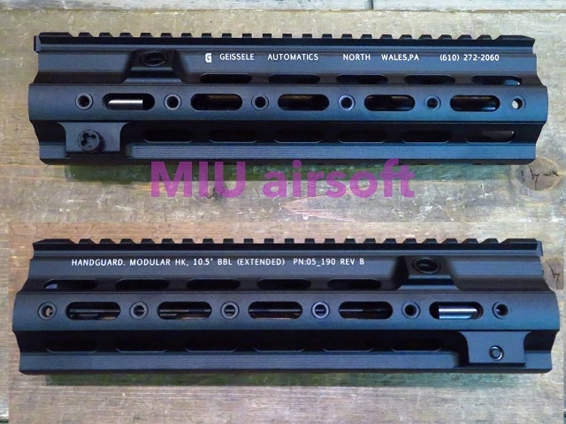 5KU Geissele SMRﾀｲﾌﾟﾊﾝﾄﾞｶﾞｰﾄﾞ 10.5in VFC HK416GBB用 BK | メーカー別,5KU | MIU ...