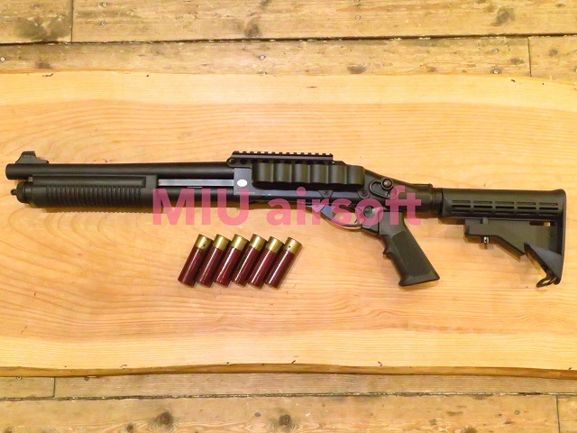 GoldenEagle M870 ｶﾞｽｼｮｯﾄｶﾞﾝ ｼｮｰﾄﾓﾃﾞﾙ Tactical/Black ｼｮｯﾄｼｪﾙﾎﾙﾀﾞｰ搭載ﾓﾃﾞﾙ | メーカー別,GoldenEagle | MIU ...