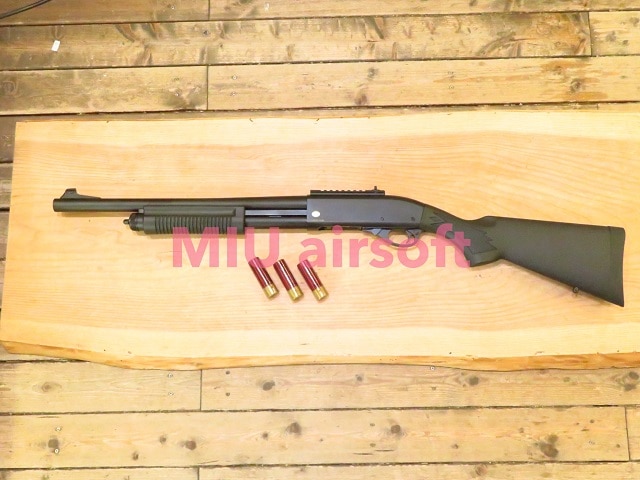 GoldenEagle M870 ｶﾞｽｼｮｯﾄｶﾞﾝ BK | メーカー別,GoldenEagle | MIU AIRSOFT