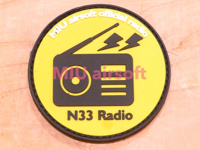 MIUAIRSOFT N33ﾊﾟｯﾁ Yellow | メーカー別,MIU | MIU AIRSOFT