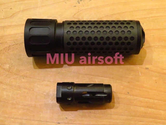 GoldenEagle KAC QDCｻｲﾚﾝｻｰ125mm ﾊｲﾀﾞｰ付 BK | メーカー別,GoldenEagle | MIU AIRSOFT