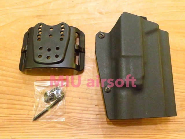 WoSport ｶｲﾃﾞｯｸｽﾎﾙｽﾀｰ SF X300 G17用 BK | メーカー別,WoSport | MIU AIRSOFT