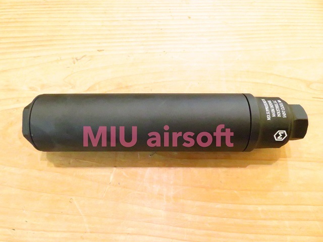 RGW MAXIM DEFENSE ﾀｲﾌﾟ DS-M ｻﾌﾟﾚｯｻｰ BK 14mm逆ﾈｼﾞ 対応 | メーカー別,RGW | MIU AIRSOFT