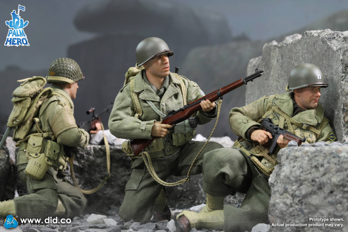 DID 1/12 WW2 US陸軍 第2レンジャー大隊 カパーゾ 二等兵 未開封新品 XA80011 | DID | 模玩堂 MOGANDOU