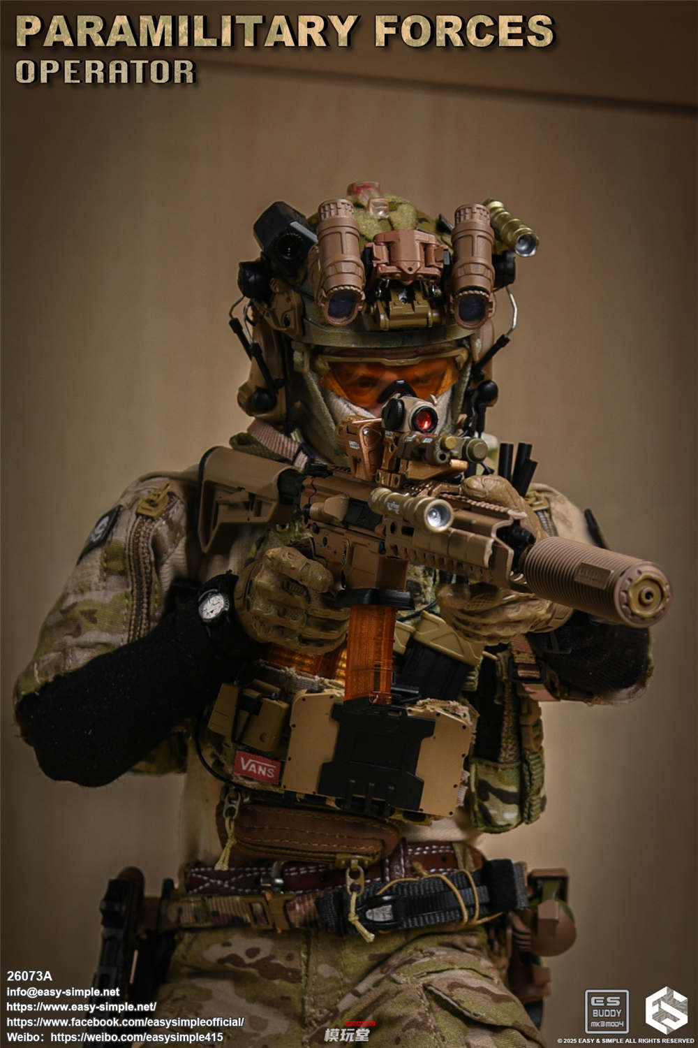 予約 Easy&Simple 1/6 準軍事部隊 オペレーター Aバージョン 26073A Paramilirary Forces ...