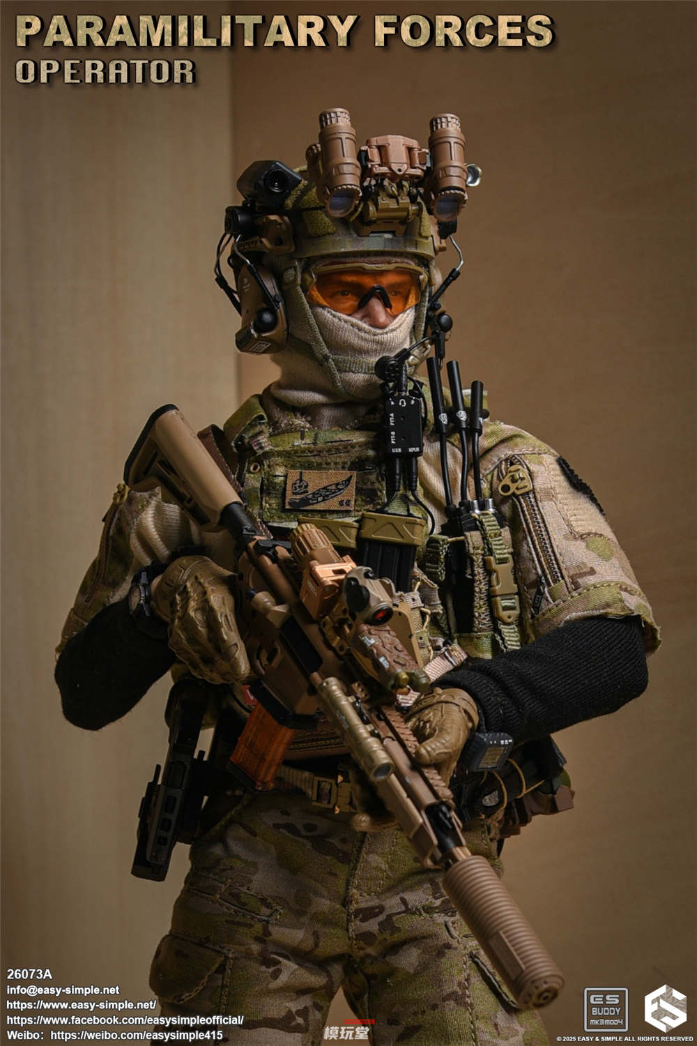 予約 Easy&Simple 1/6 準軍事部隊 オペレーター Aバージョン 26073A Paramilirary Forces ...