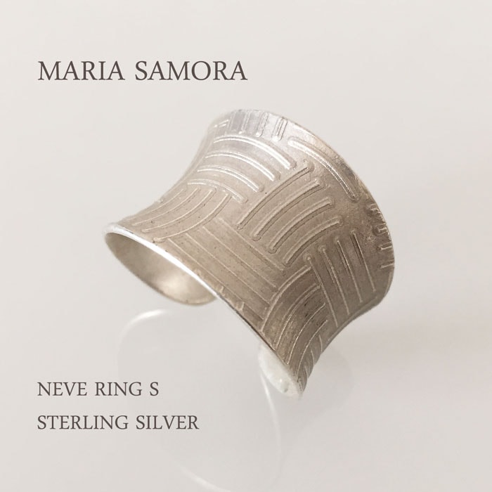 マリア サモラ シルバーリング MARIA SAMORA NEVE RING S STERLING SILVER | 【INDIAN JEWELRY】,【MARIA SAMORA ...