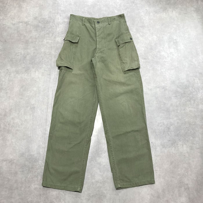 40's U.S.ARMY M-43 Military Cargo Pants WWⅡ W32L33 | 【USED.VINTAGE ...