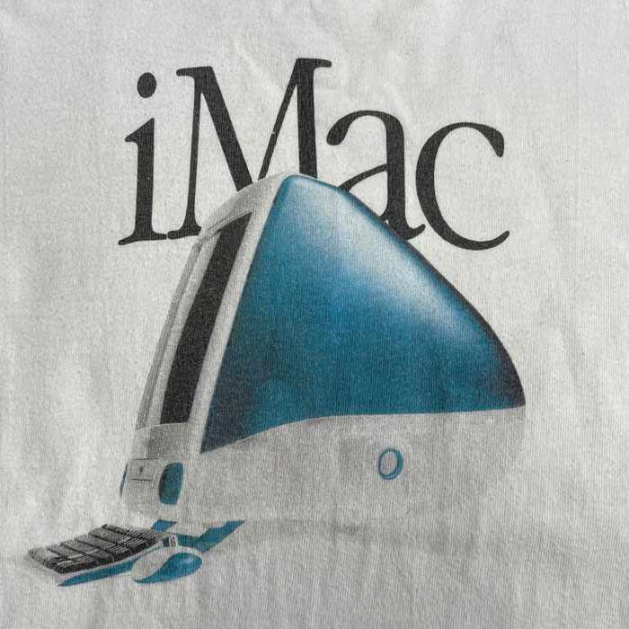 90's i Mac T-Shirt/L 90年代 アイマック Tシャツ | 【USED.VINTAGE】 | NAVIE STORE