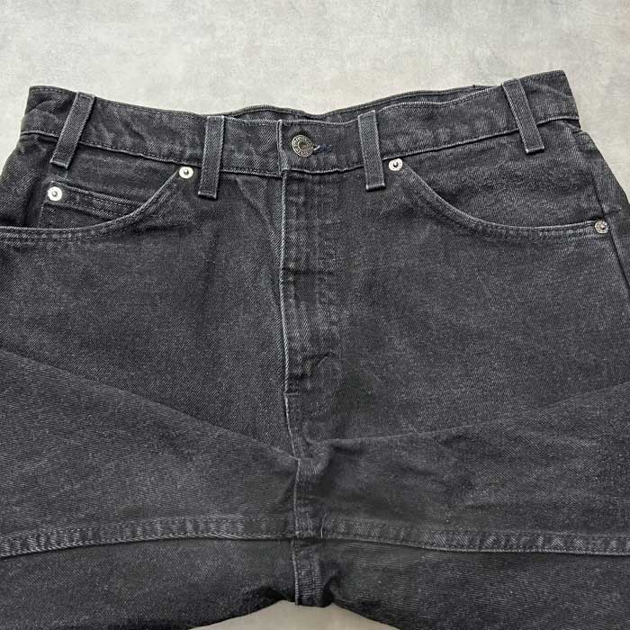 90's Levi's 550 BLACK JEANS MADE IN USA W33L32 90年代 リーバイス 550 ブラック デニム ジーンズ アメリカ製 | 【USED ...