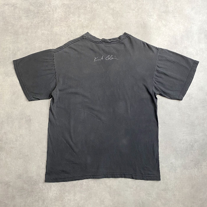 90's GIANT "KURT COBAIN" MEMORIAL T-Shirts BLACK/L 90年代 カートコバーン ヴィンテージ Tシャツ | 【USED.VINTAGE ...