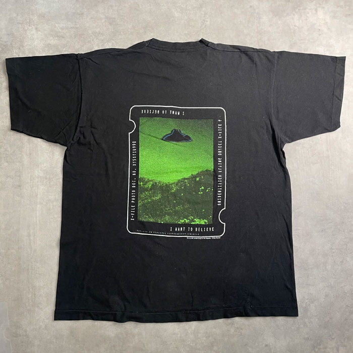 90's The X Files T-Shirts Made in USA/XL 90年代 Xファイル Tシャツ | 【USED.VINTAGE】 | NAVIE STORE