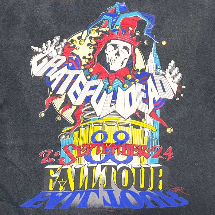 80's GRATEFUL DEAD FALL TOUR T-Shirts Made in USA 80年代 グレイトフルデッド フォール ...